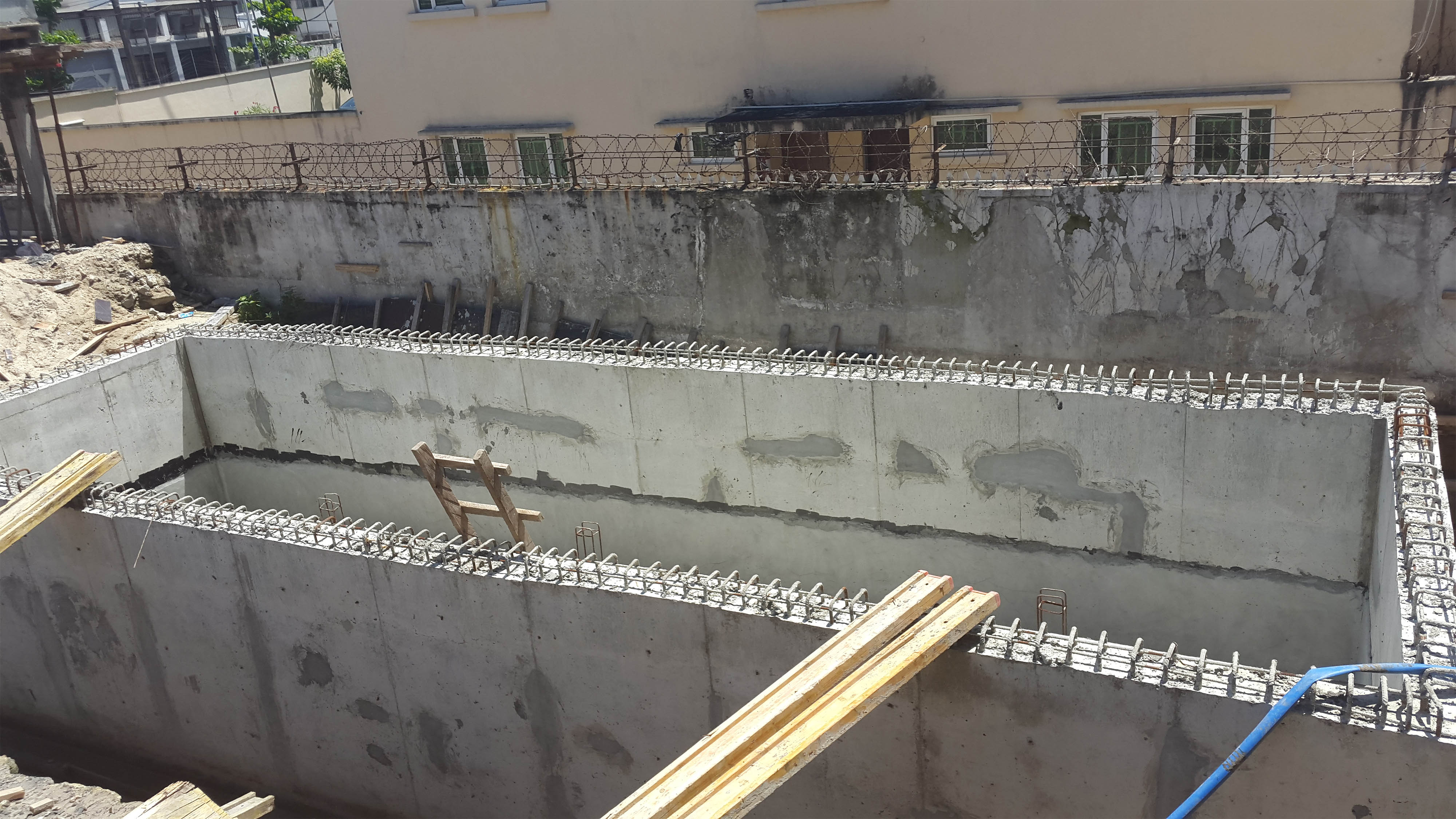 Aquafin Krystal Admix Concrete waterproofing of Waste Water Treatment ...